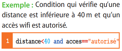Programmer en Python - Écrire des instructions conditionnelles
